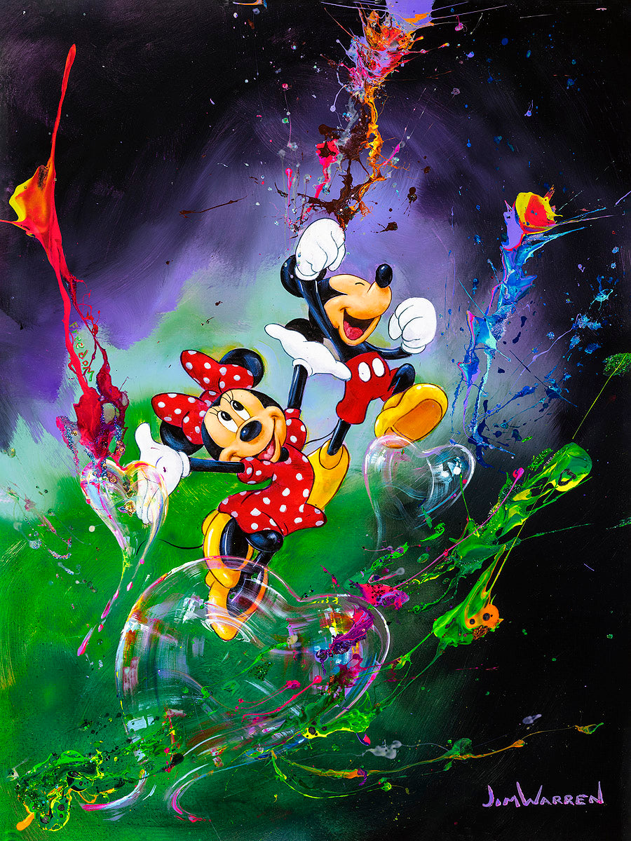 "Lifted by Love" by Jim Warren|Disney Artwork|Treasures on Canvas ...