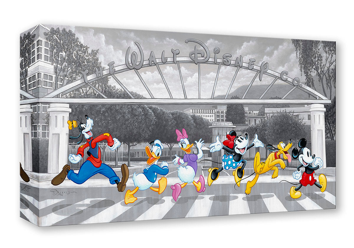 "Studio Crossing" by Tim Rogerson|Disney Artwork|Treasures on Canvas ...