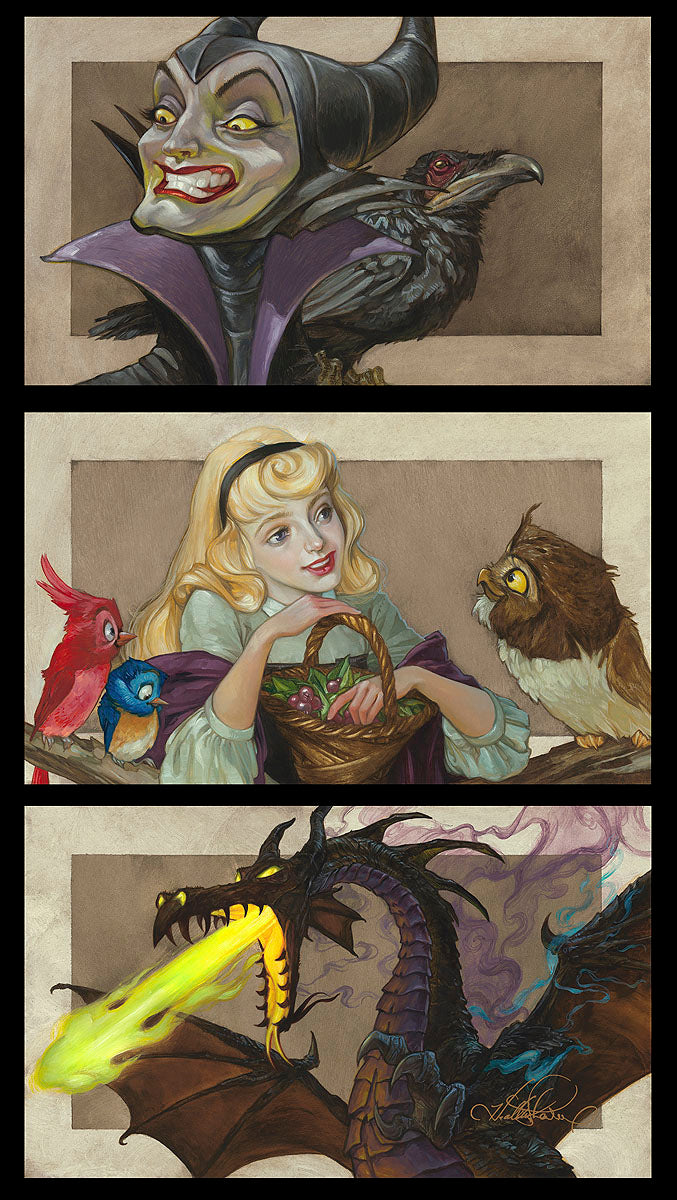 "Versus Vol. 1" by Heather Edwards|Disney Artwork|Treasures on Canvas ...