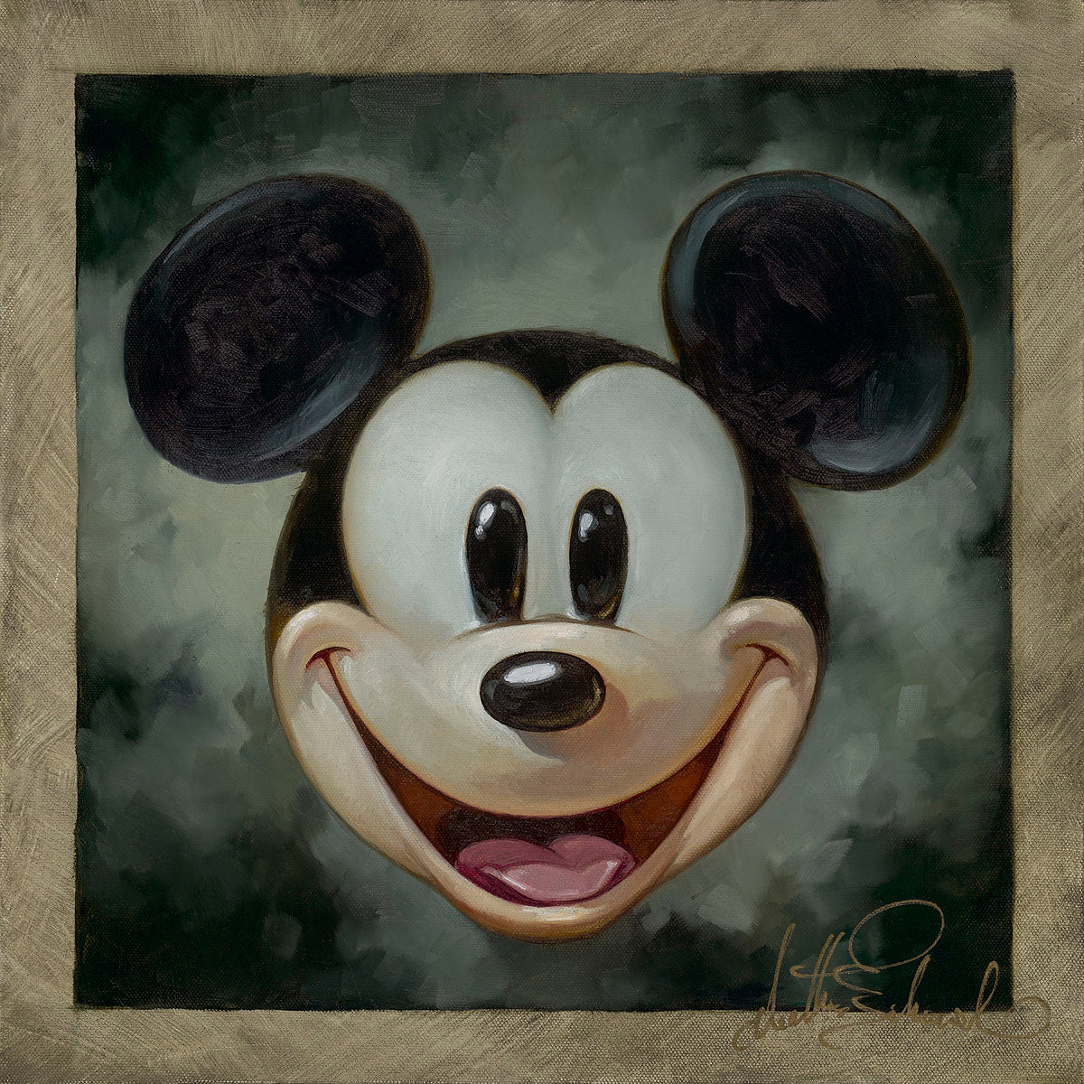 "Mickey: Chiaroscuro" by Heather Edwards|Disney Artwork|Treasures on ...