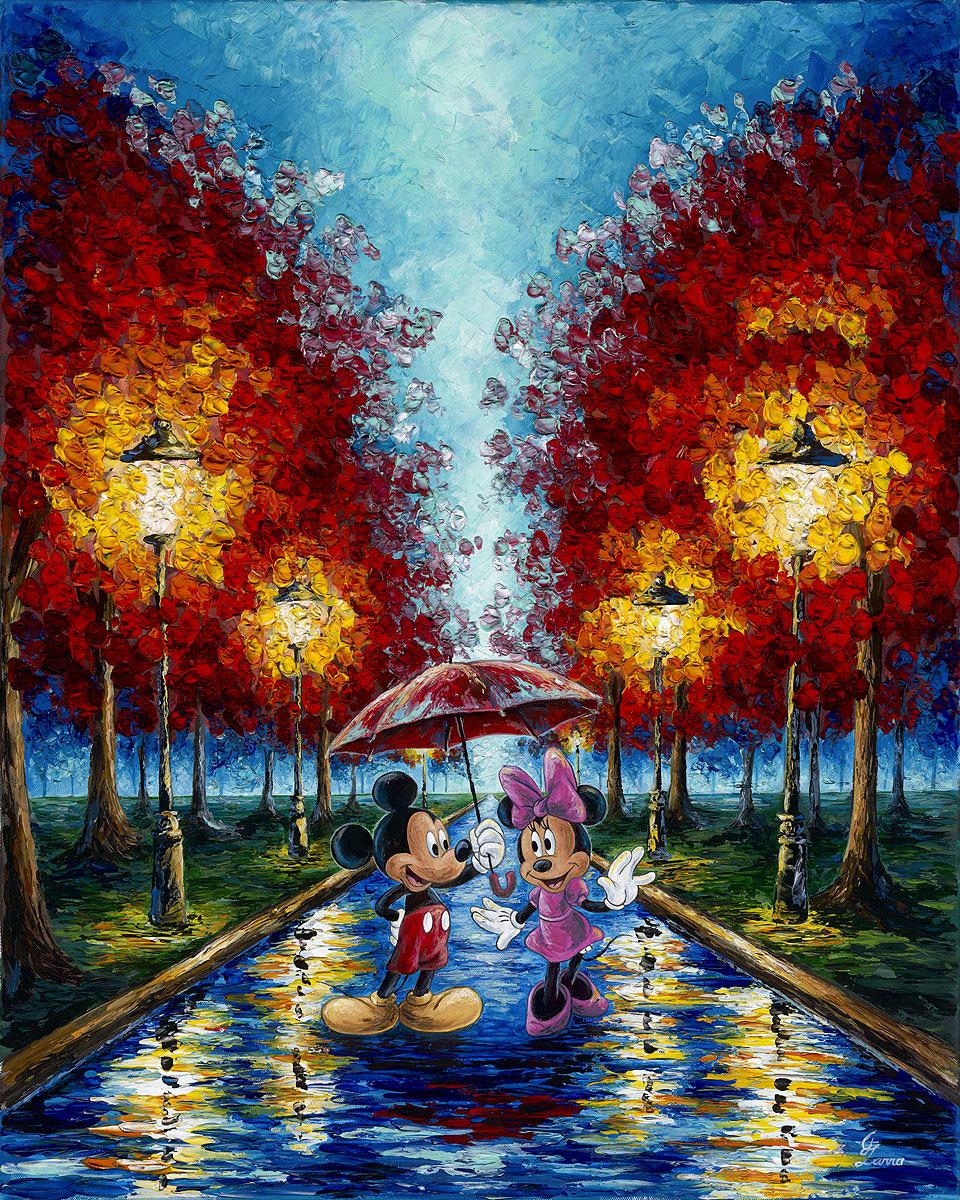"Street Lights and Rainy Nights" by Jennifer Lana|Disney Artwork ...