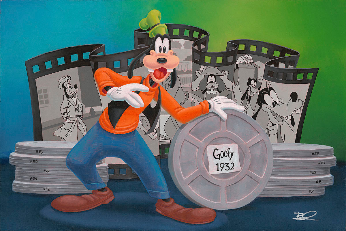 "Icons of Animation: Goofy" by Ben Olson | Signed and Numbered Edition ...