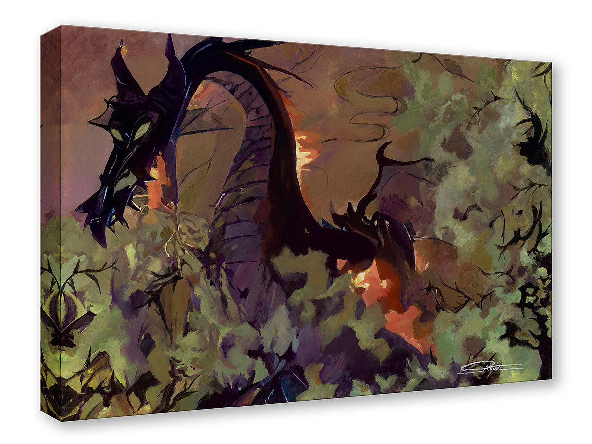 "Dark Dragon" by Arienne Boley | Signed and Numbered Edition|Disney ...