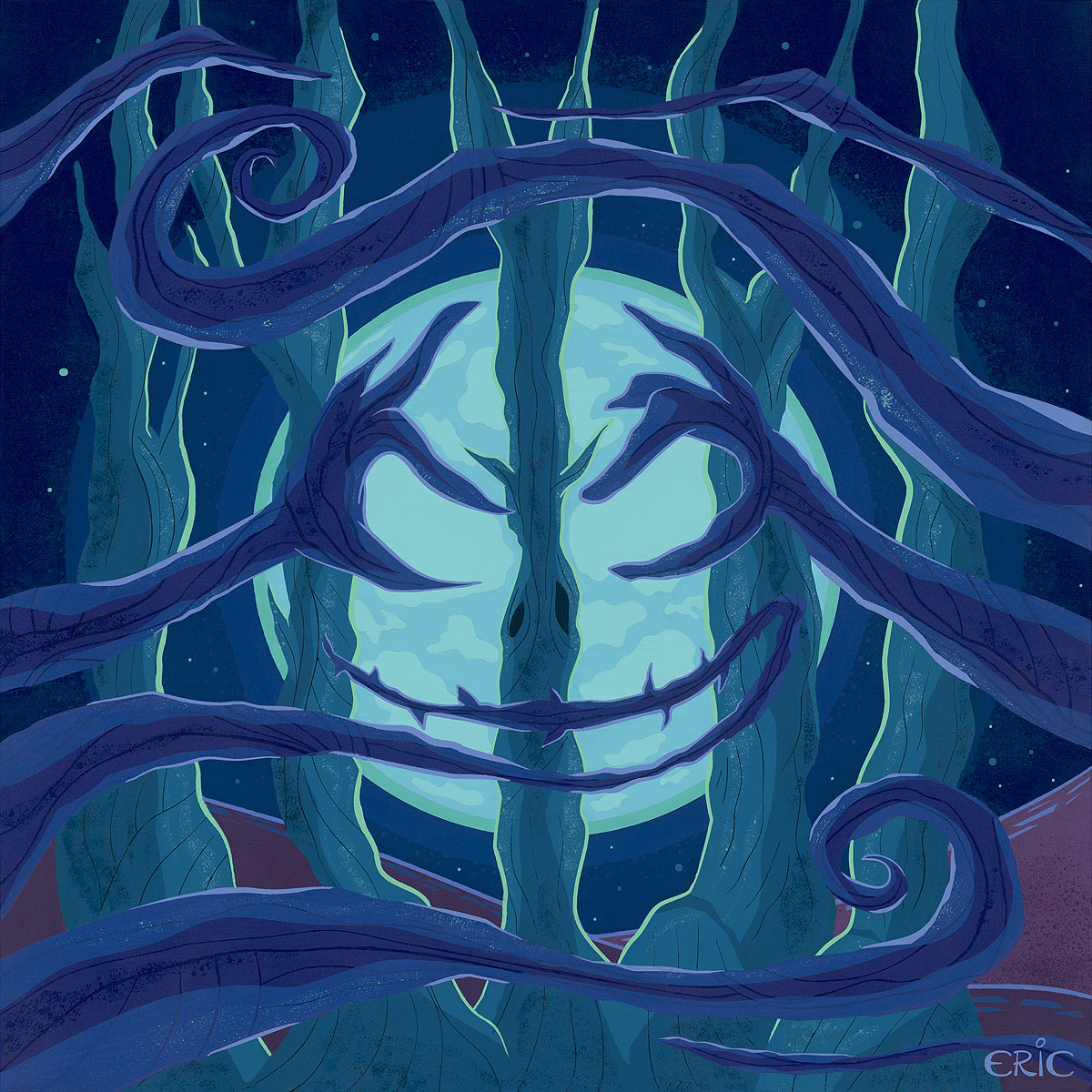 "The Forest" by Eric Doggett|Disney Artwork|Treasures on Canvas ...