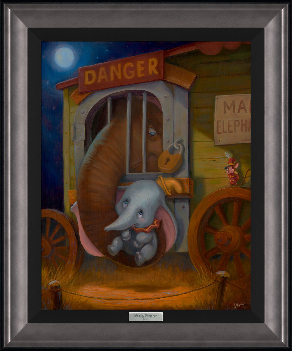 "Dumbo & Mother: Misunderstood" by Angel Alvarez|Disney Artwork|Silver ...
