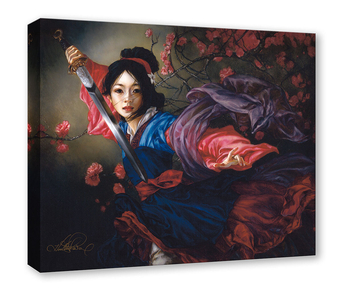 "The Elegant Warrior" by Heather Edwards | Premiere Treasure on Canvas ...