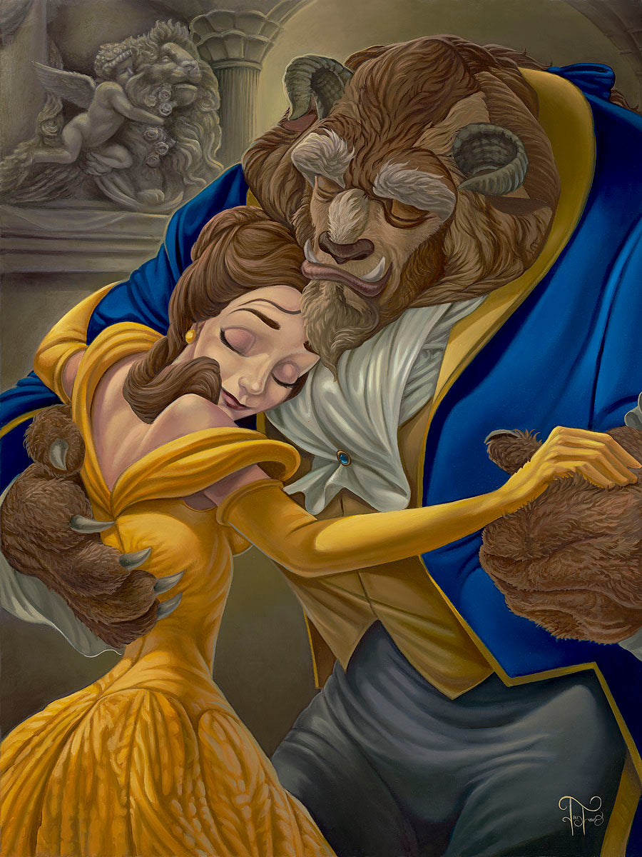 "Falling in Love" by Jared Franco|Disney Artwork|Treasures on Canvas ...