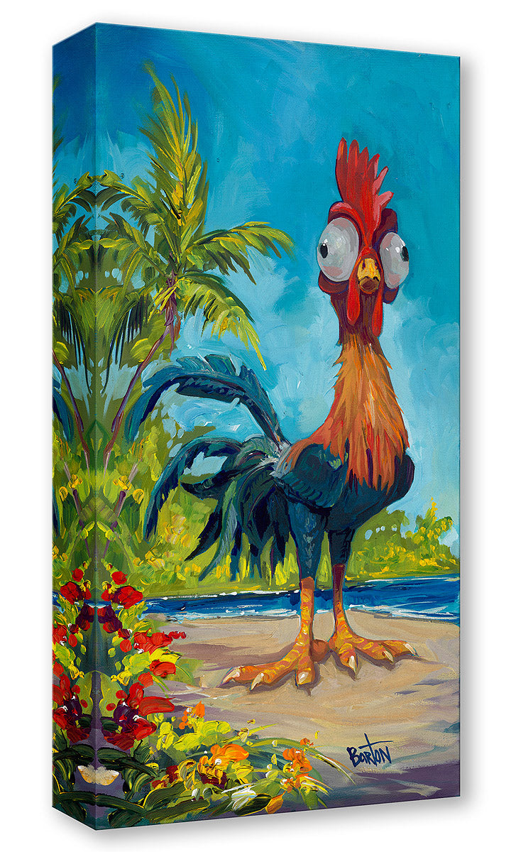 "Hei Hei" by Steve Barton|Disney Artwork|Treasures on Canvas – Disney ...