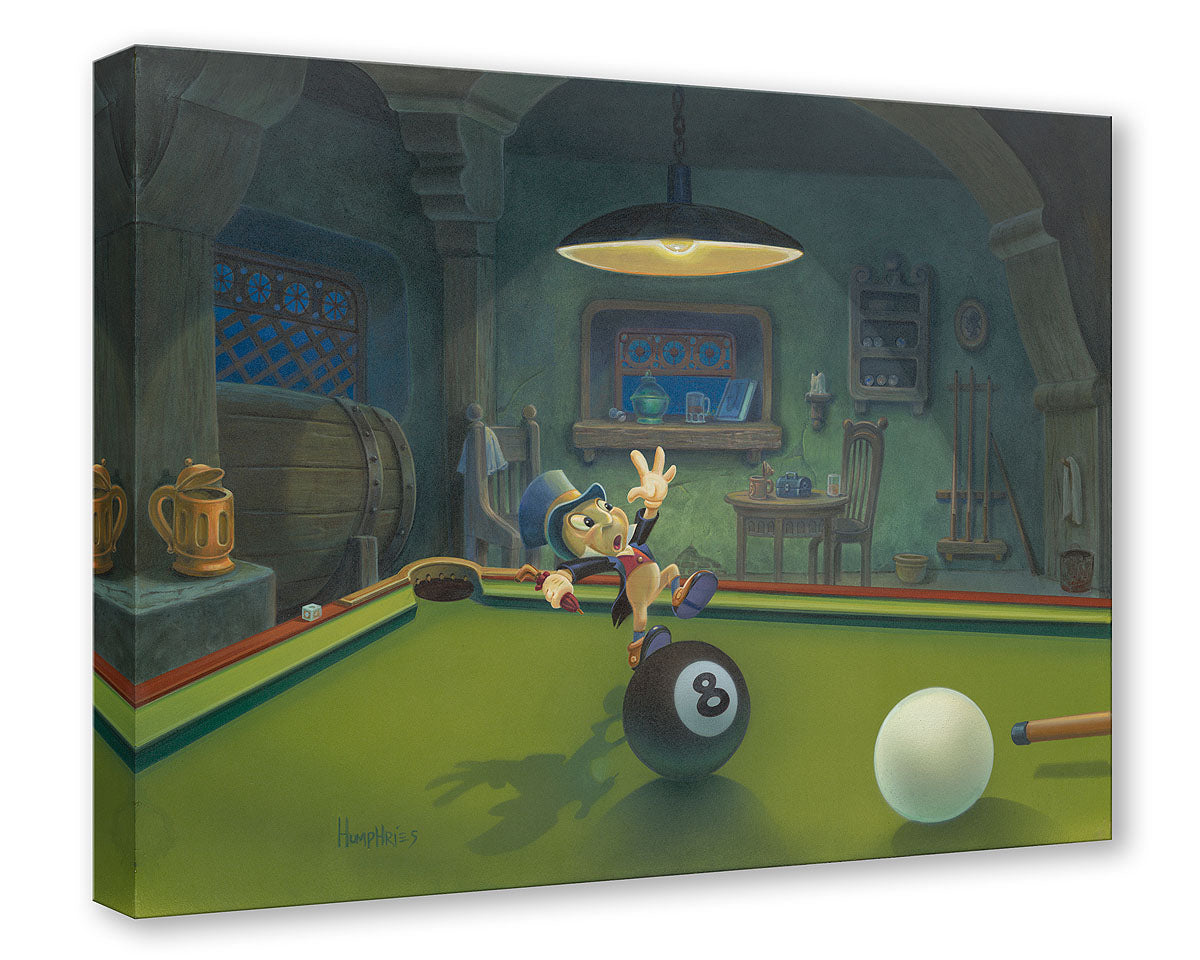 "Jiminy Balances the Eight Ball" by Michael Humphries | Signed and ...