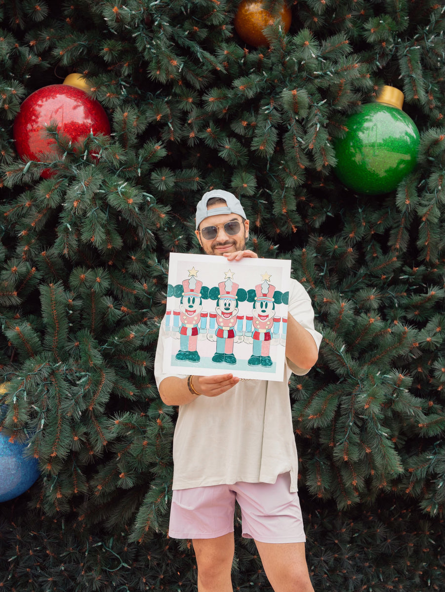 "Nutcracker Mouse" by Dom Corona | Time-Limited Release – Disney Fine Art