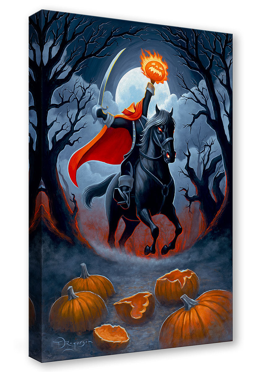 "Headless Horseman Rides Tonight" by Tim Rogerson | Signed and Numbered Edition|Disney Artwork ...