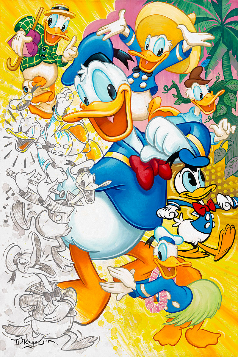 "90 Years of Donald" by Tim Rogerson | Premiere Signed and Numbered ...