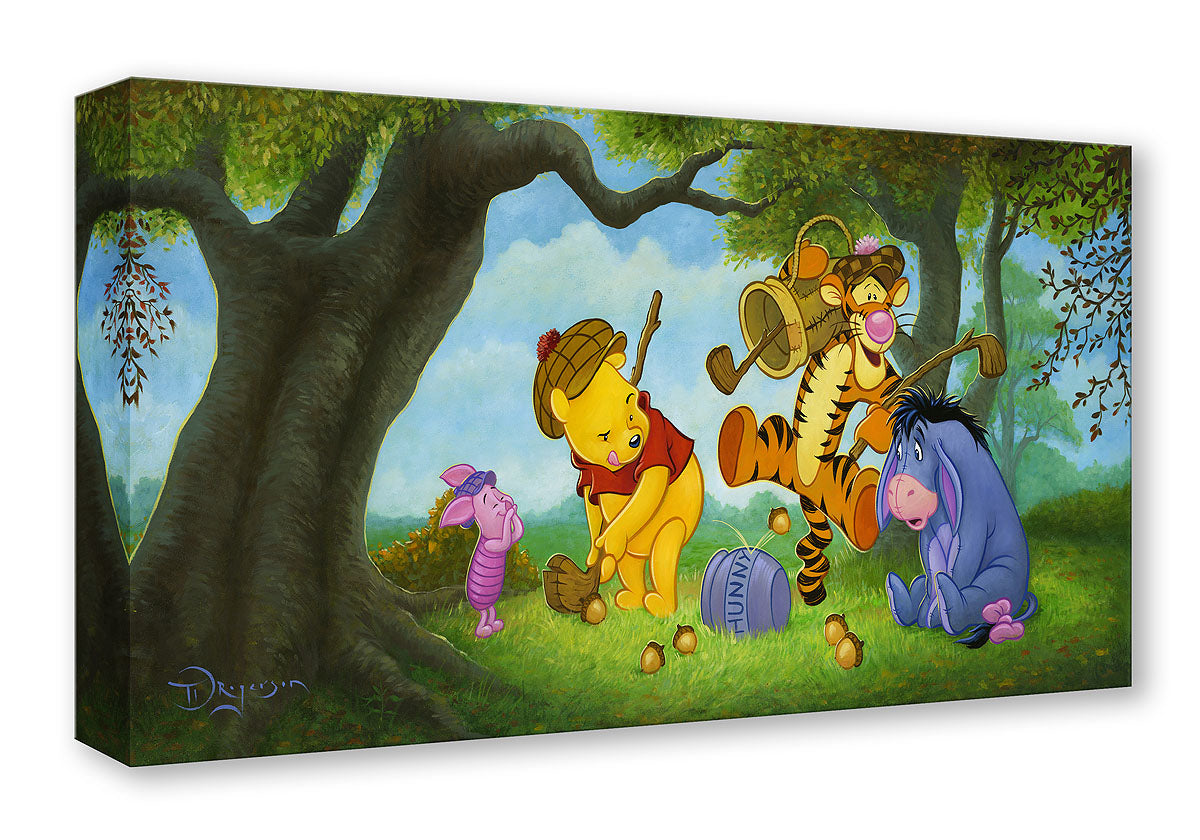 "Pooh Over Par" by Tim Rogerson|Disney Artwork|Treasures on Canvas ...