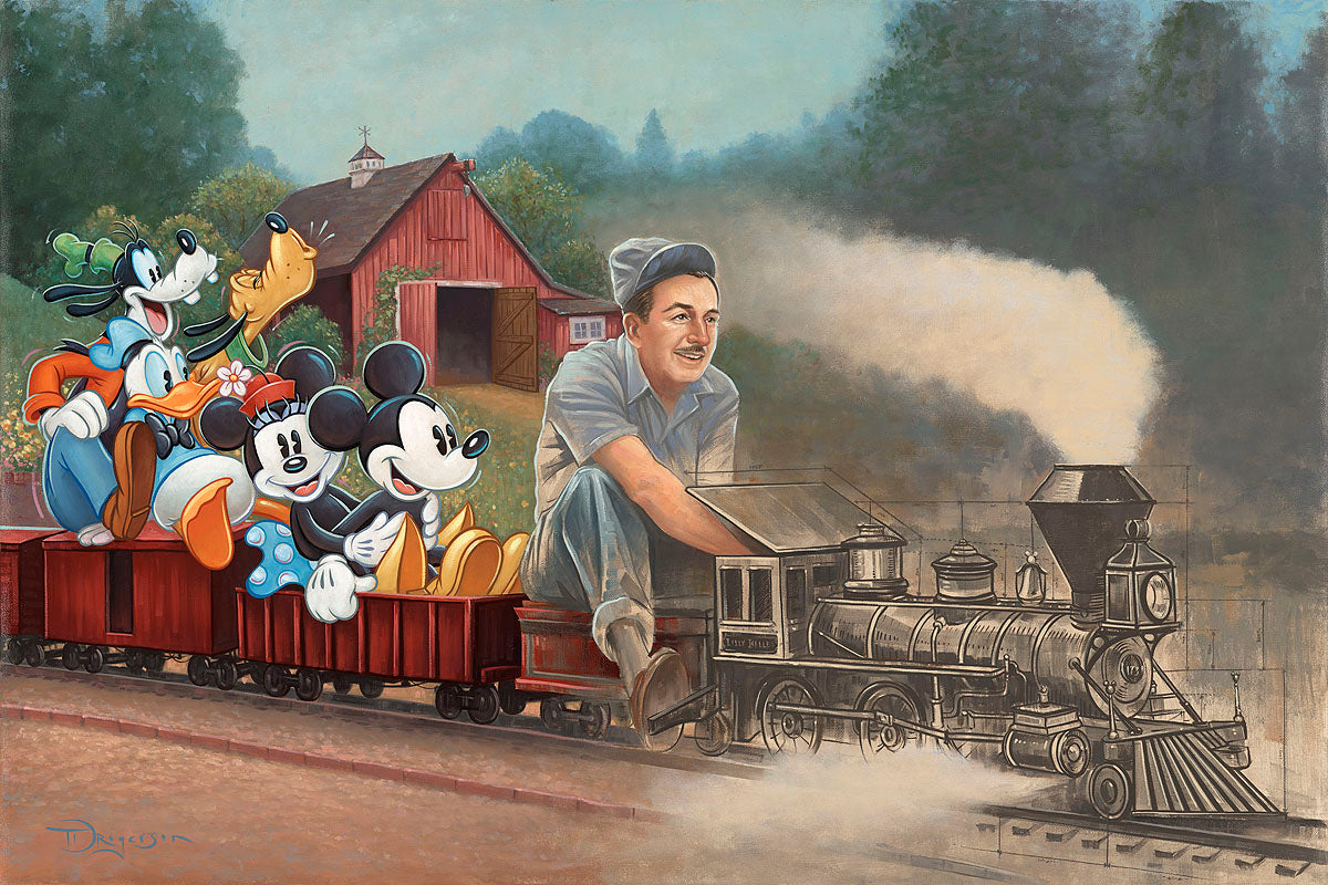 "The Engine of Imagination" by Tim Rogerson|Disney Artwork|Treasures on ...
