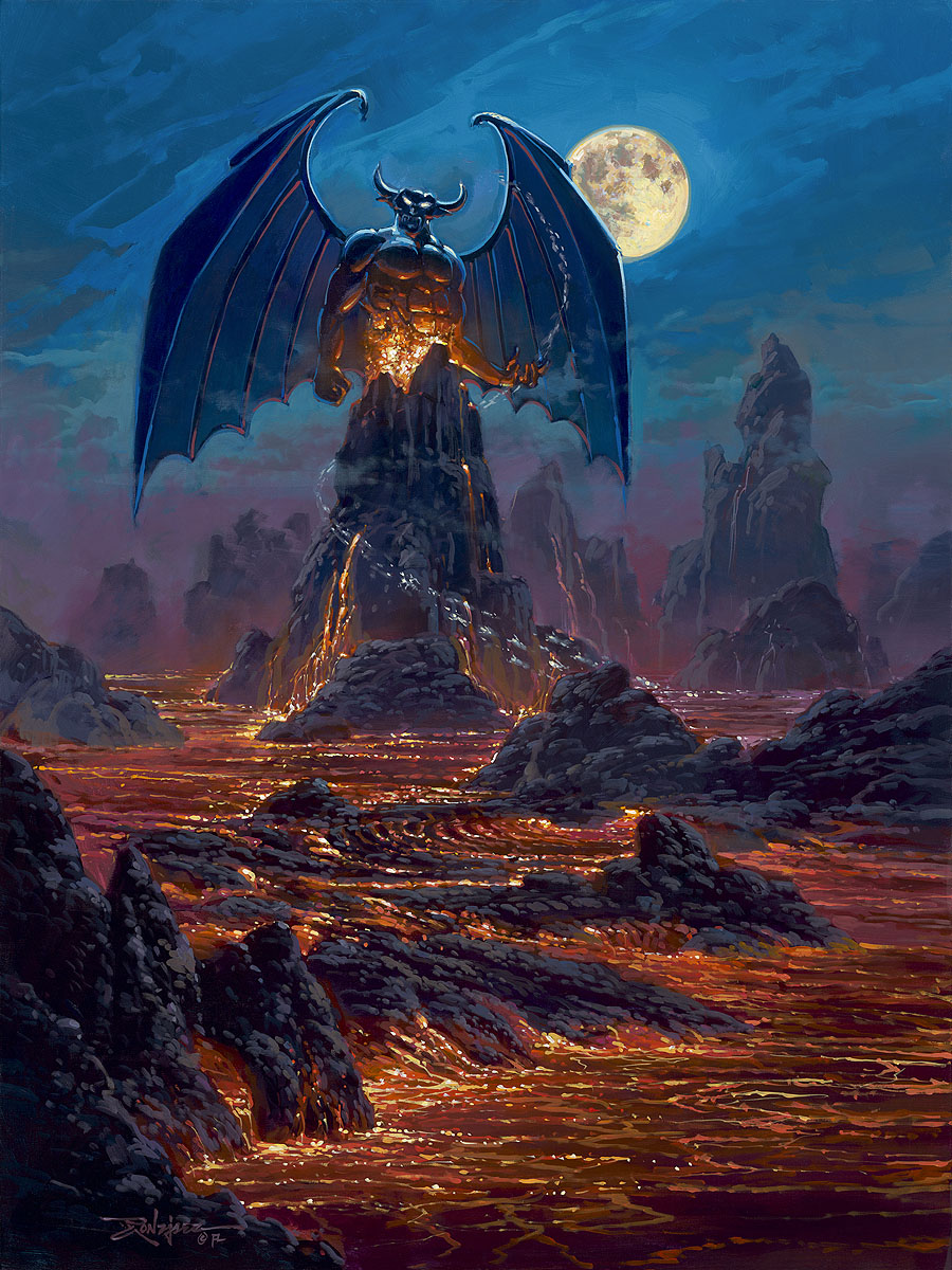 "The Power of Chernabog" by Rodel Gonzalez|Disney Artwork|Treasures on ...