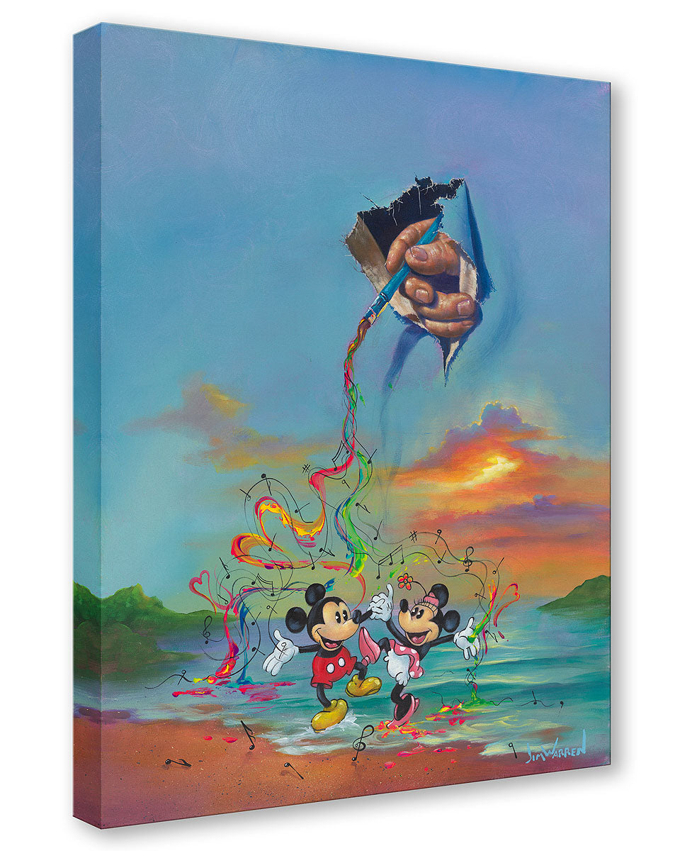 "The Creative Brush" by Jim Warren | Signed and Numbered Edition|Disney ...