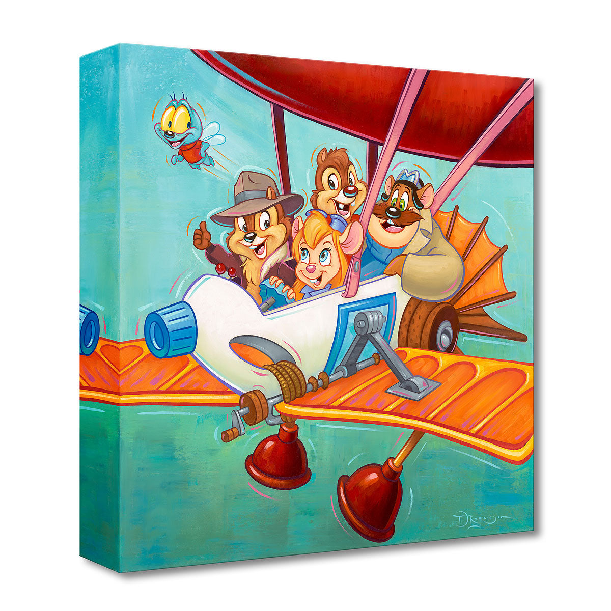 "The Ranger Plane" by Tim Rogerson|Disney Artwork|Treasures on Canvas ...