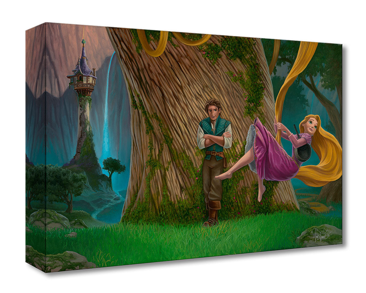 "Tangled Tree" by Jared Franco|Disney Artwork|Treasures on Canvas ...