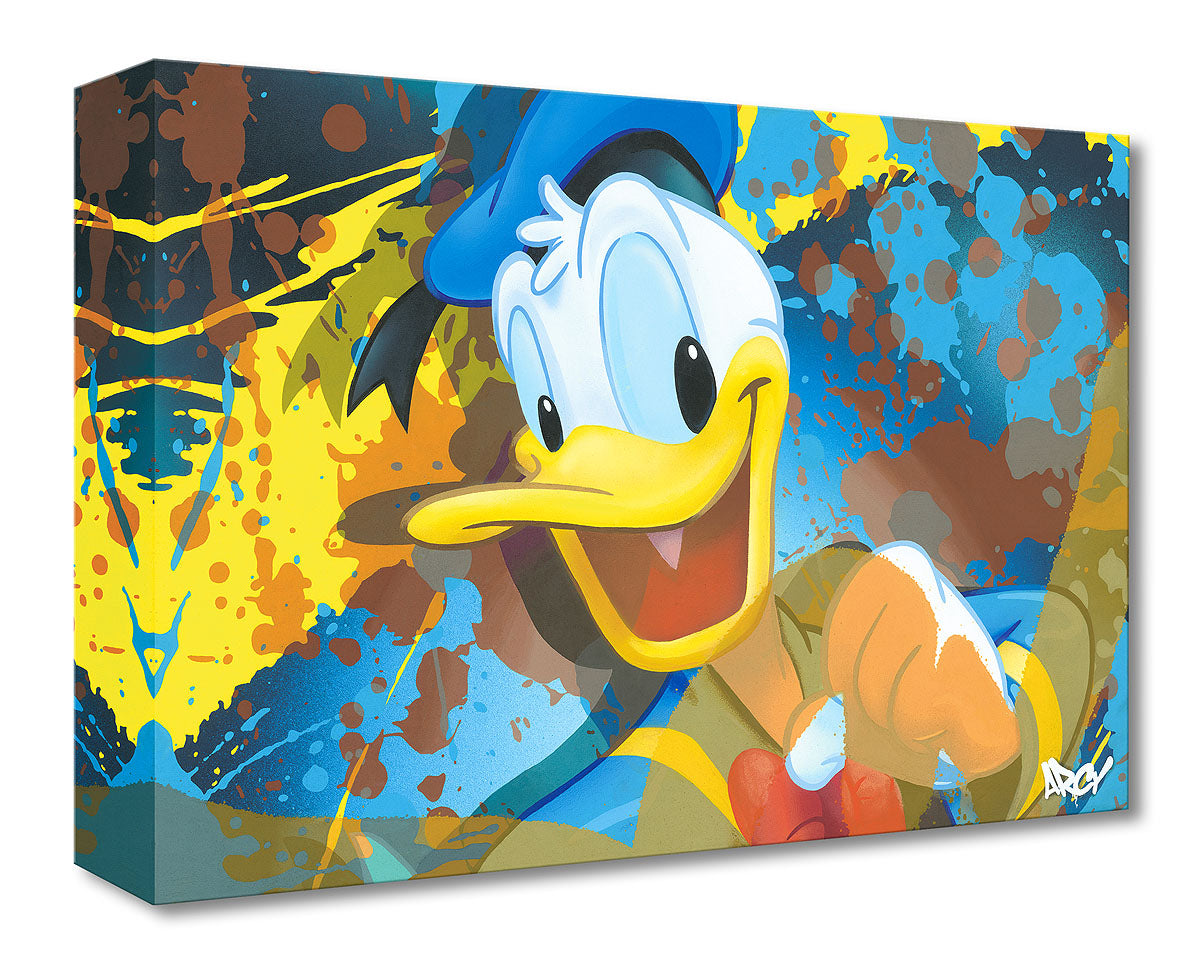 "Donald Duck" by ARCY - Disney Artwork - Treasures on Canvas – Disney ...