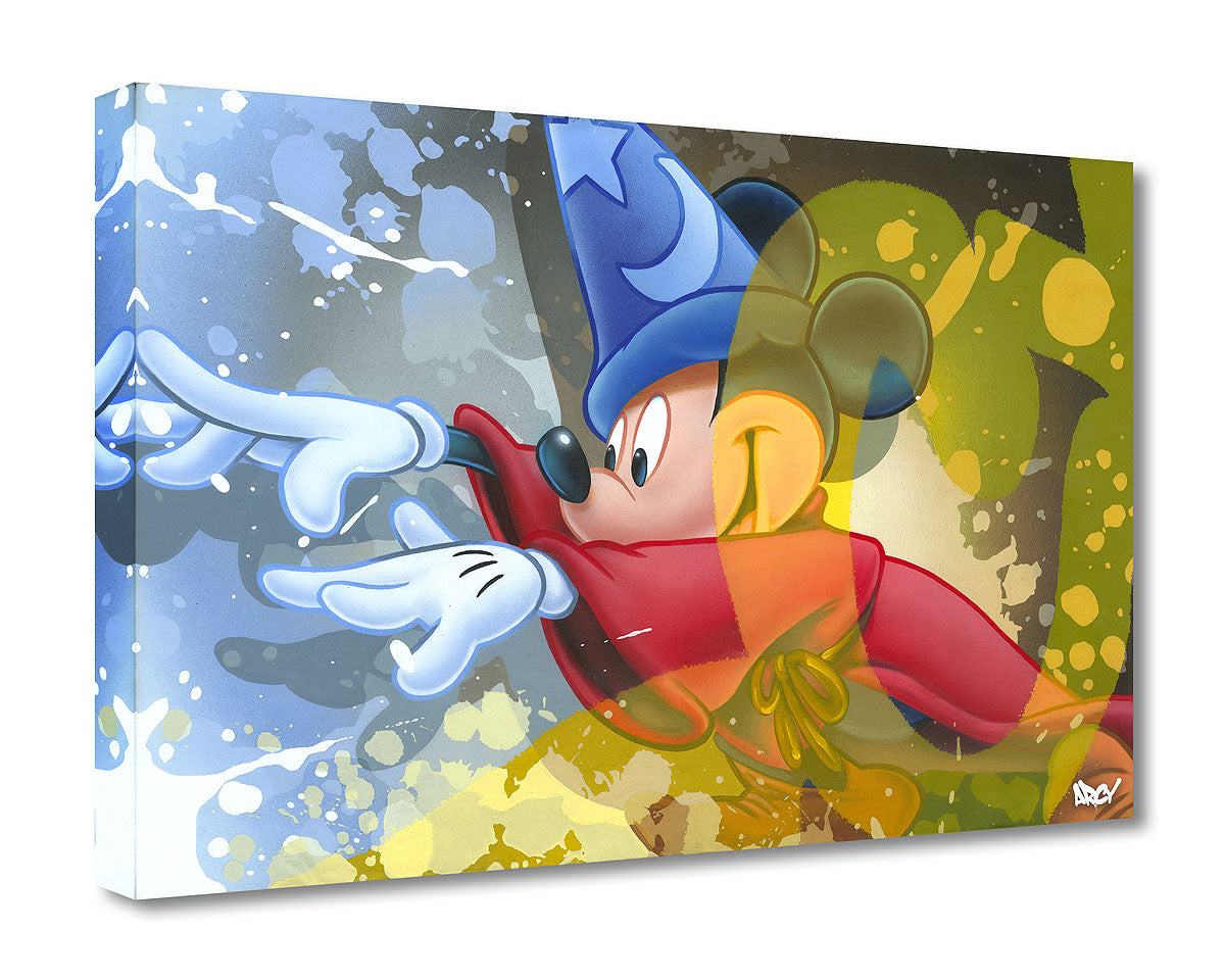 "Mickey Sorcerer" by ARCY | Signed and Numbered Edition|Disney Artwork ...