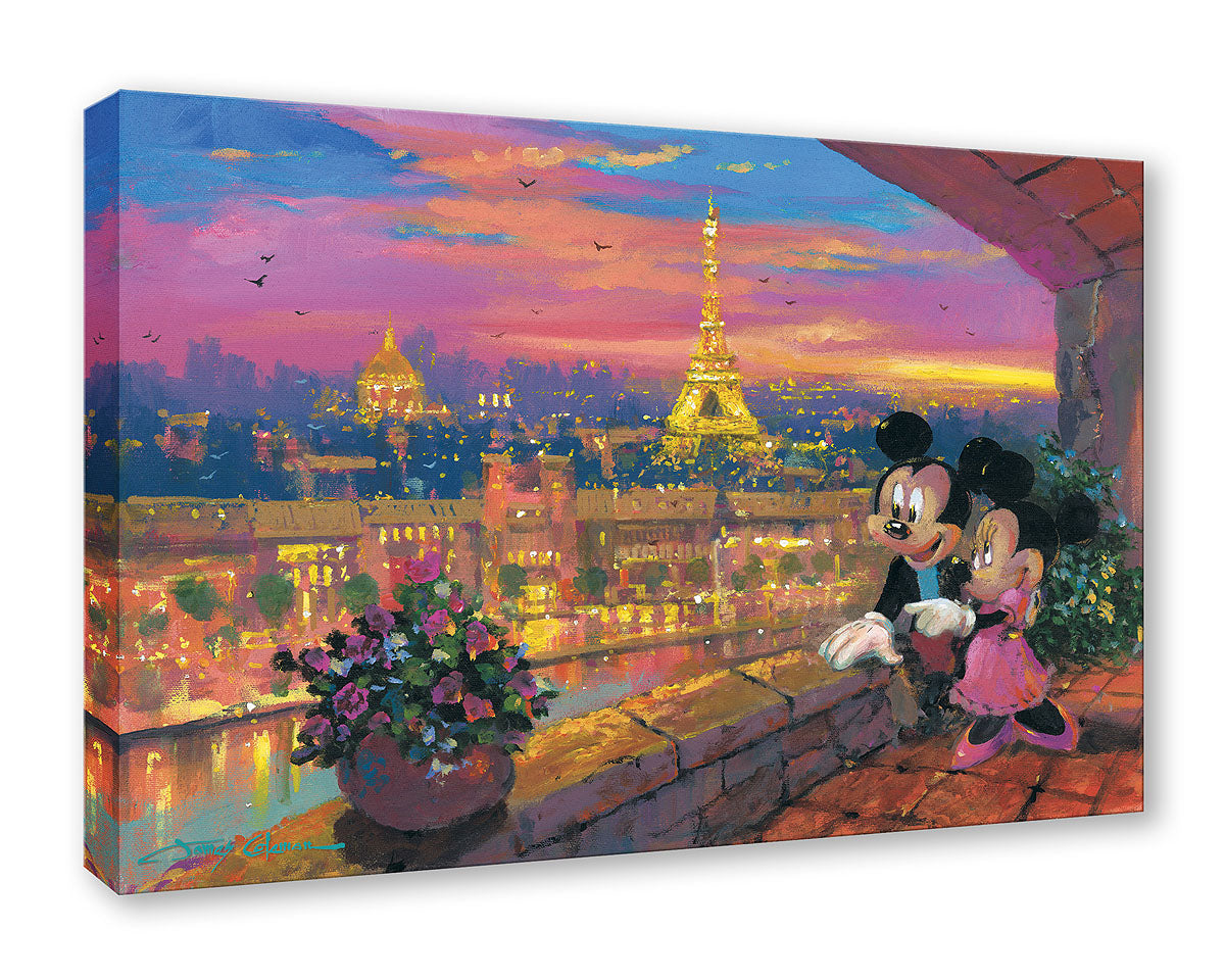 "A Paris Sunset" by James Coleman | Signed and Numbered Edition|Disney ...