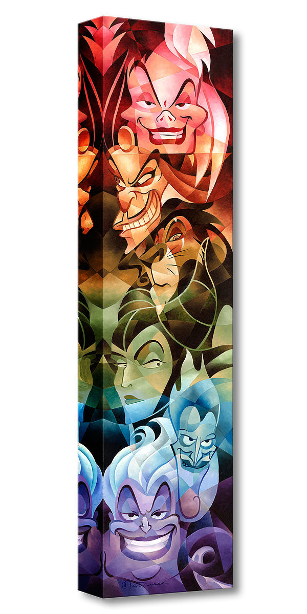 "Colors of Evil" by Tom Matousek - Disney Artwork - Treasures on Canvas ...