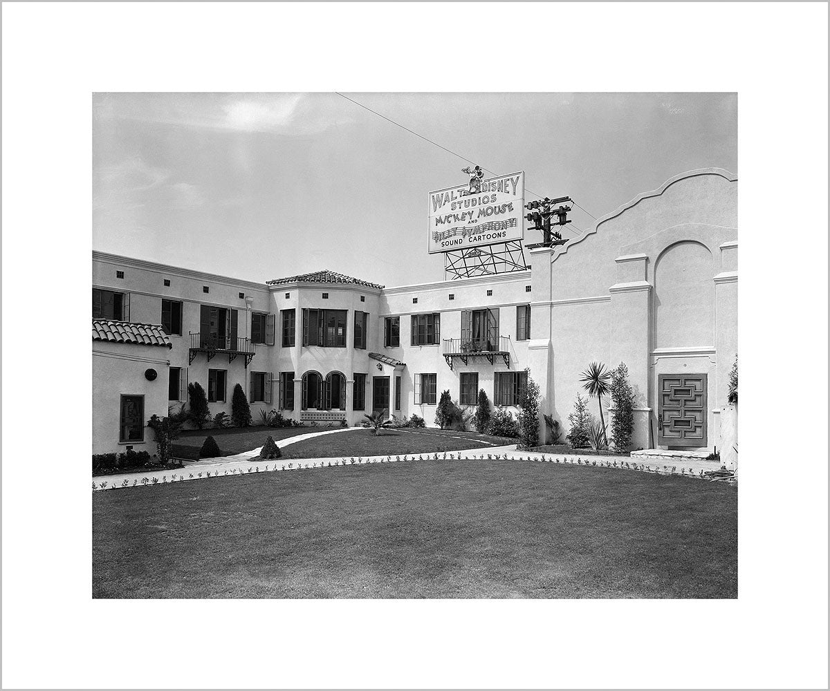 "Hyperion Studios Courtyard" from Disney Photo Archives – Disney Fine Art