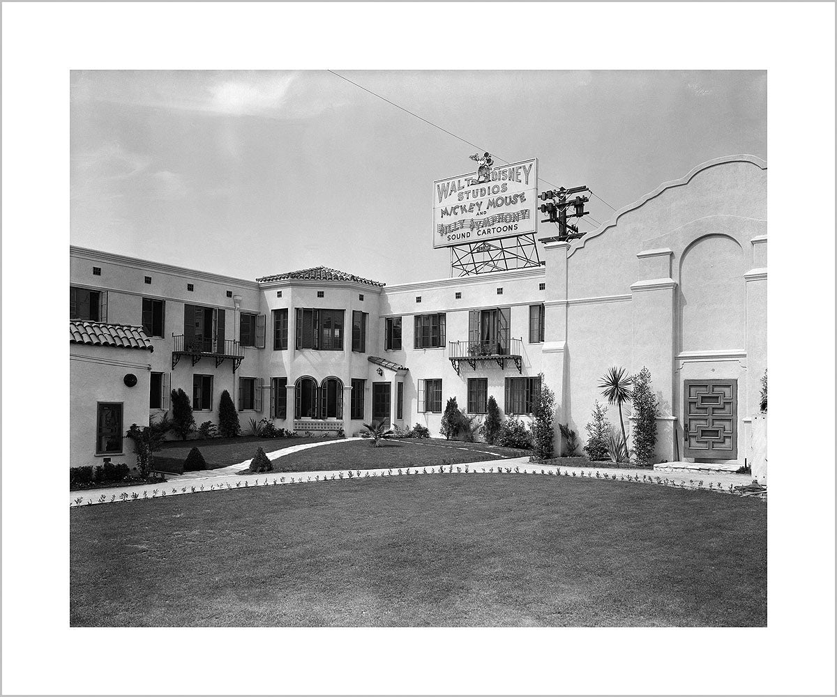 "Hyperion Studios Courtyard" from Disney Photo Archives – Disney Fine Art