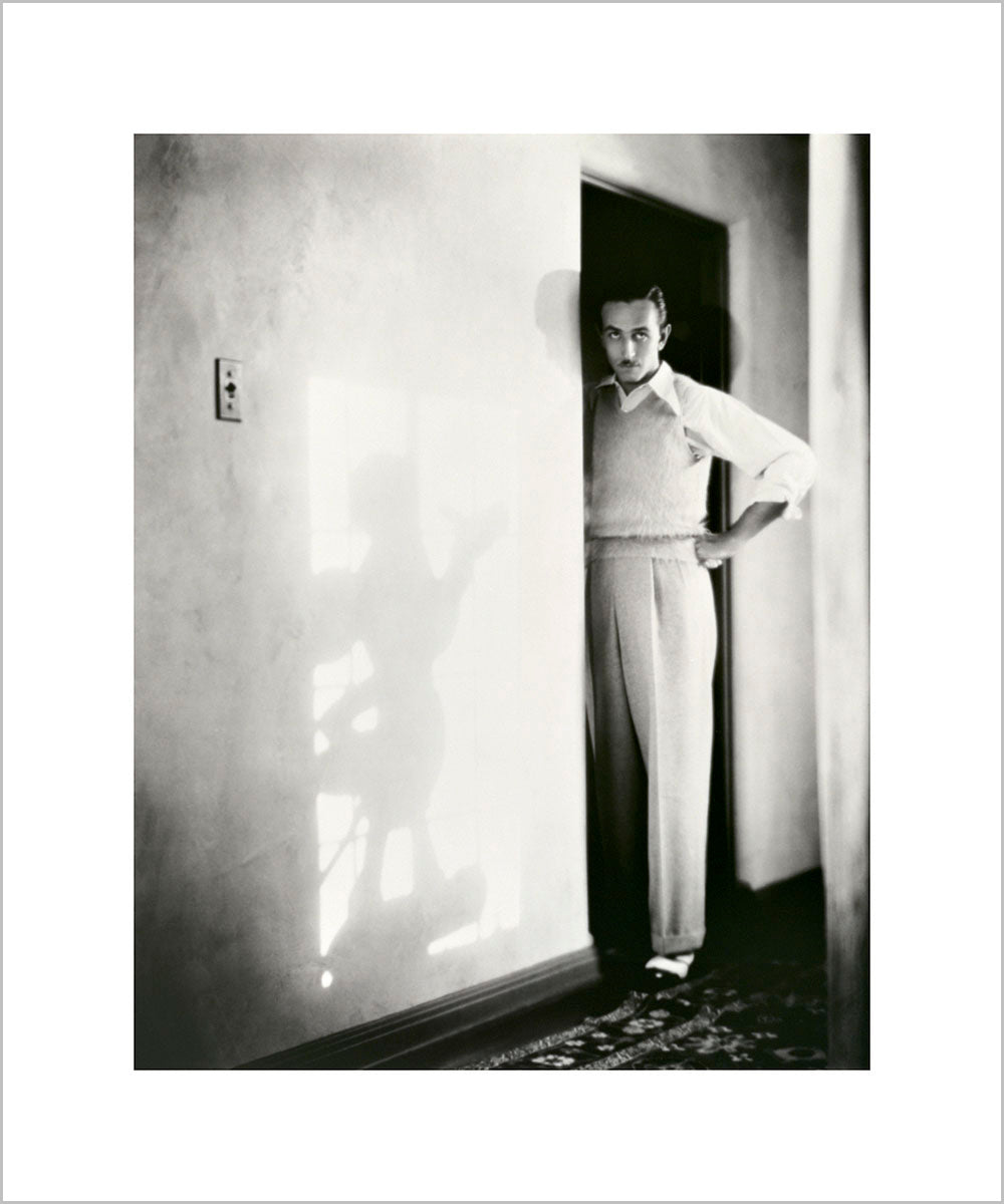 "Walt & Mickey Mouse Shadow" from Disney Photo Archives – Disney Fine Art