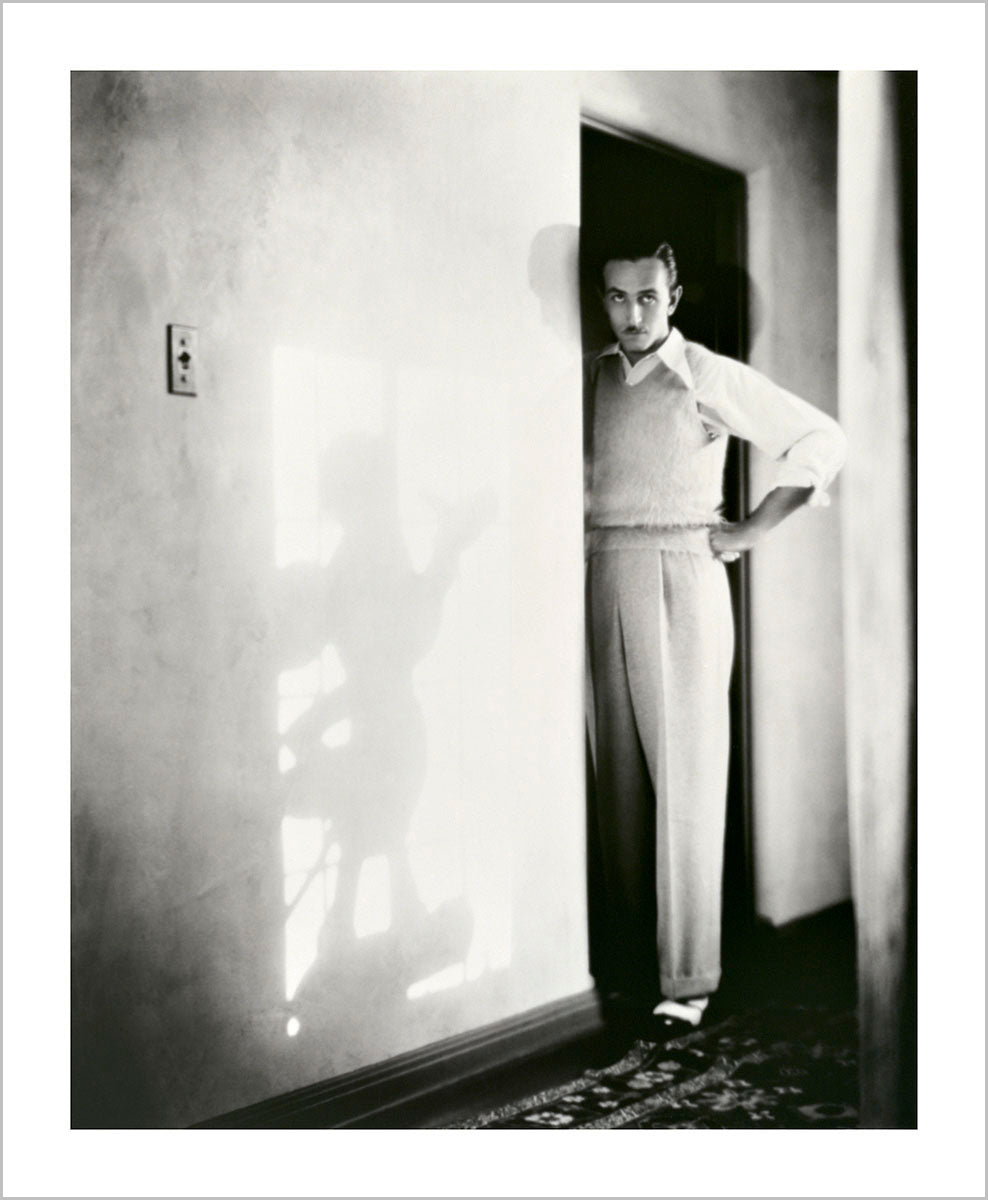 "Walt & Mickey Mouse Shadow" from Disney Photo Archives – Disney Fine Art