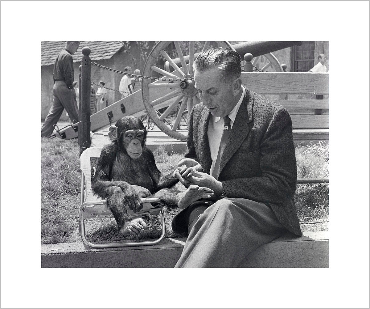 "Walt & Mr. Stubbs" from Disney Photo Archives – Disney Fine Art