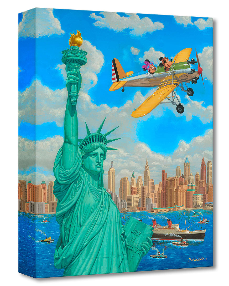 "Freedom Flight" by Manuel Hernandez - Disney Artwork - Treasures on ...