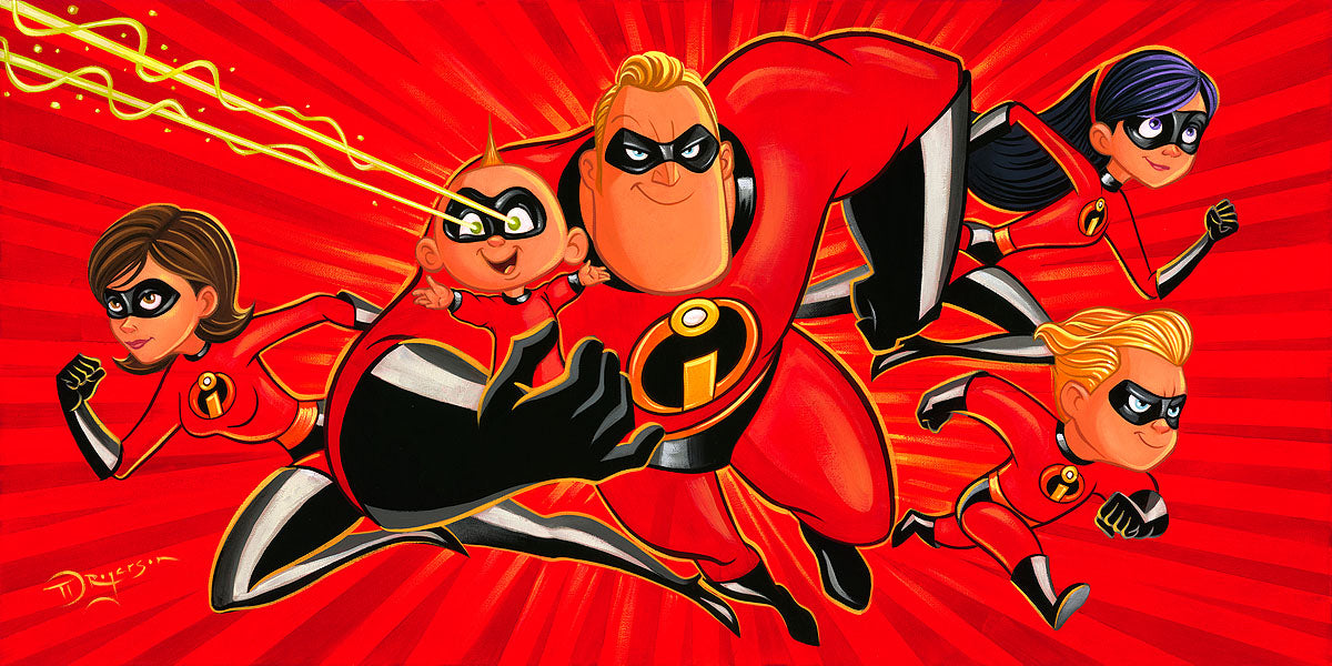 "A Whole Family of Supers" by Tim Rogerson | Signed and Numbered ...