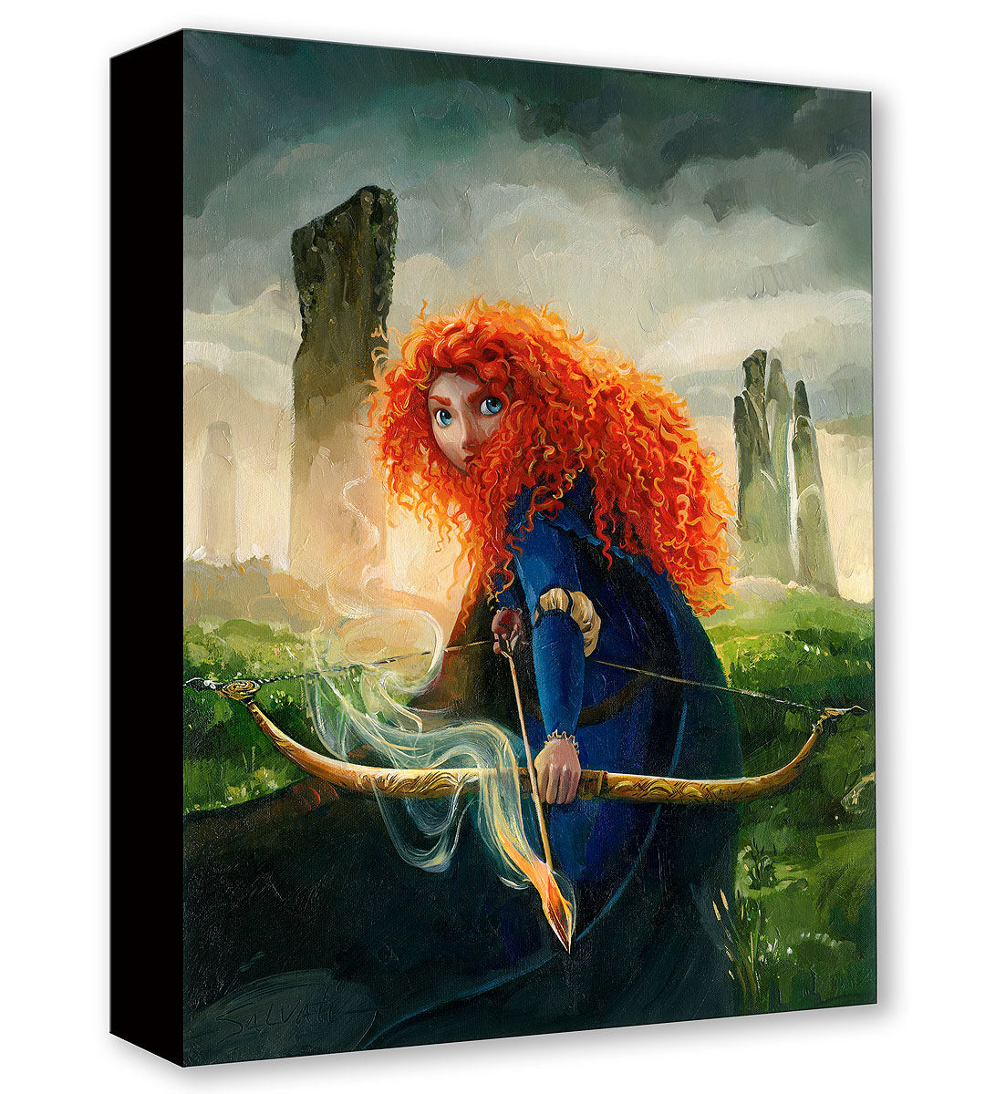 "Brave Merida (Petite)" by Jim Salvati | Signed and Numbered Edition ...