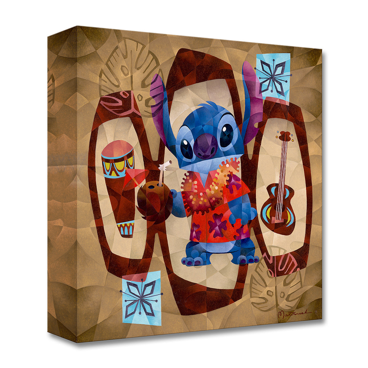 "The Stitch Life" by Tom Matousek|Disney Artwork|Treasures on Canvas ...
