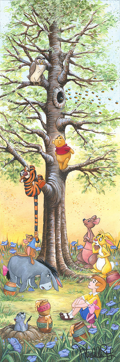 "Tree Climbers" by Michelle St.Laurent - Disney Artwork - Treasures on ...