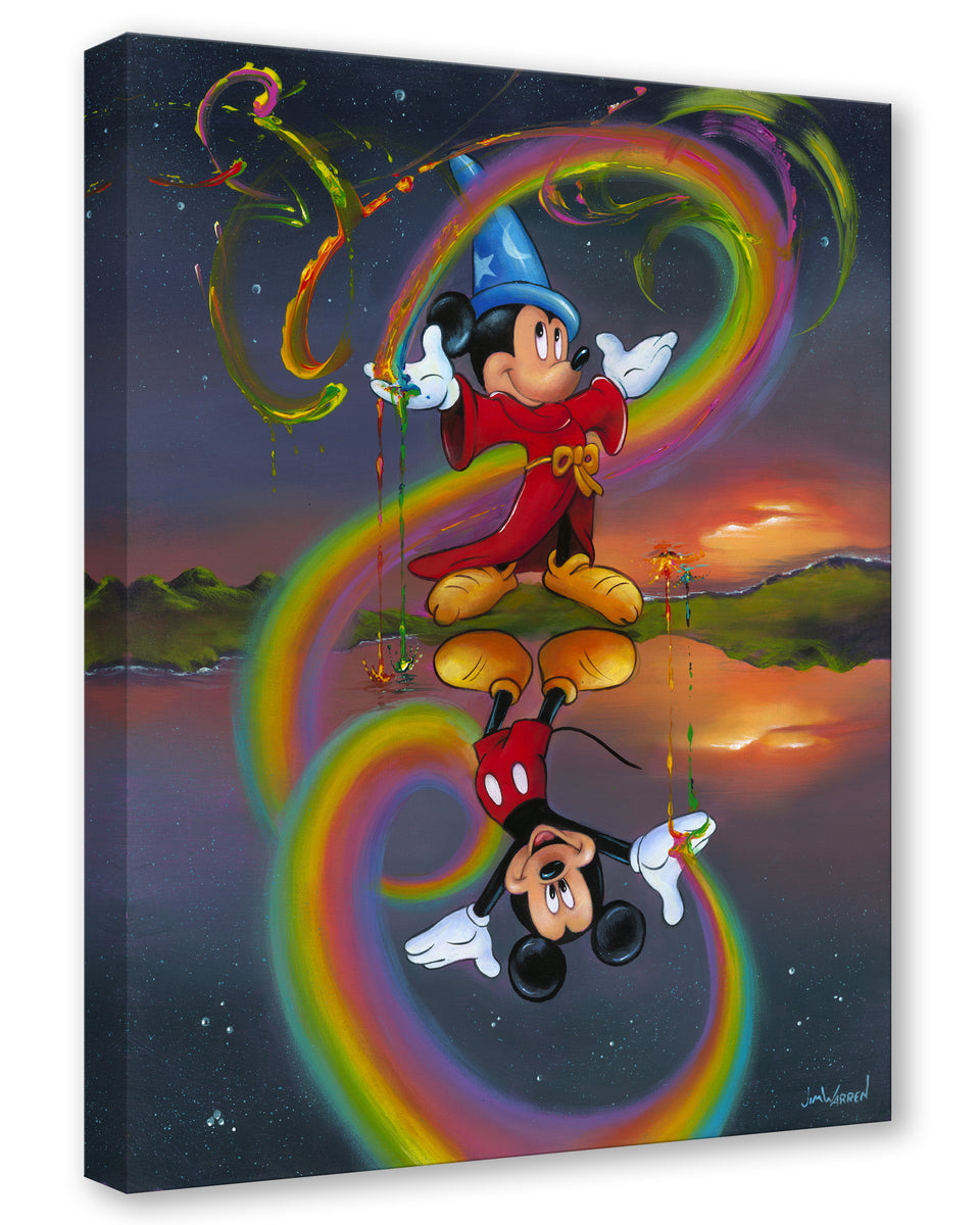 "Two Faces of Mickey" by Jim Warren | Signed and Numbered Edition ...